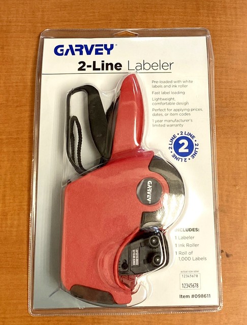 Garvey 2 Line Gun Labeler for sale online | eBay