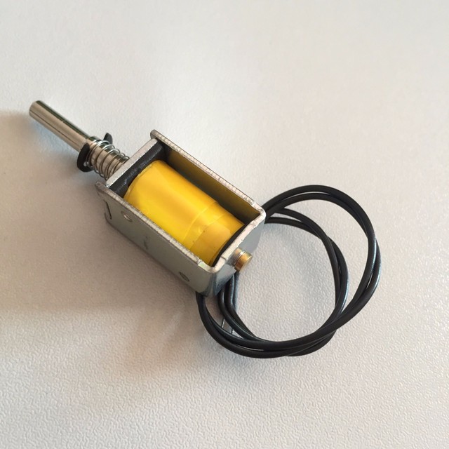 DC 4.5V 40g/2mm Open Frame Actuator Linear Mini Push Pull Solenoid ...