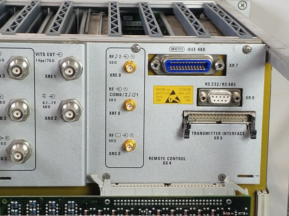 Rohde & Schwarz 2051.7005.29 TV Sender Transmitter Exciter Add on Rack ...