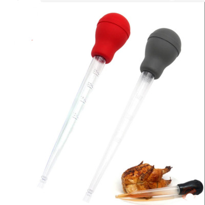 2 X Turkey Baster Cooking BBQ Meat Flavour Food Basting Measuring Tube ...