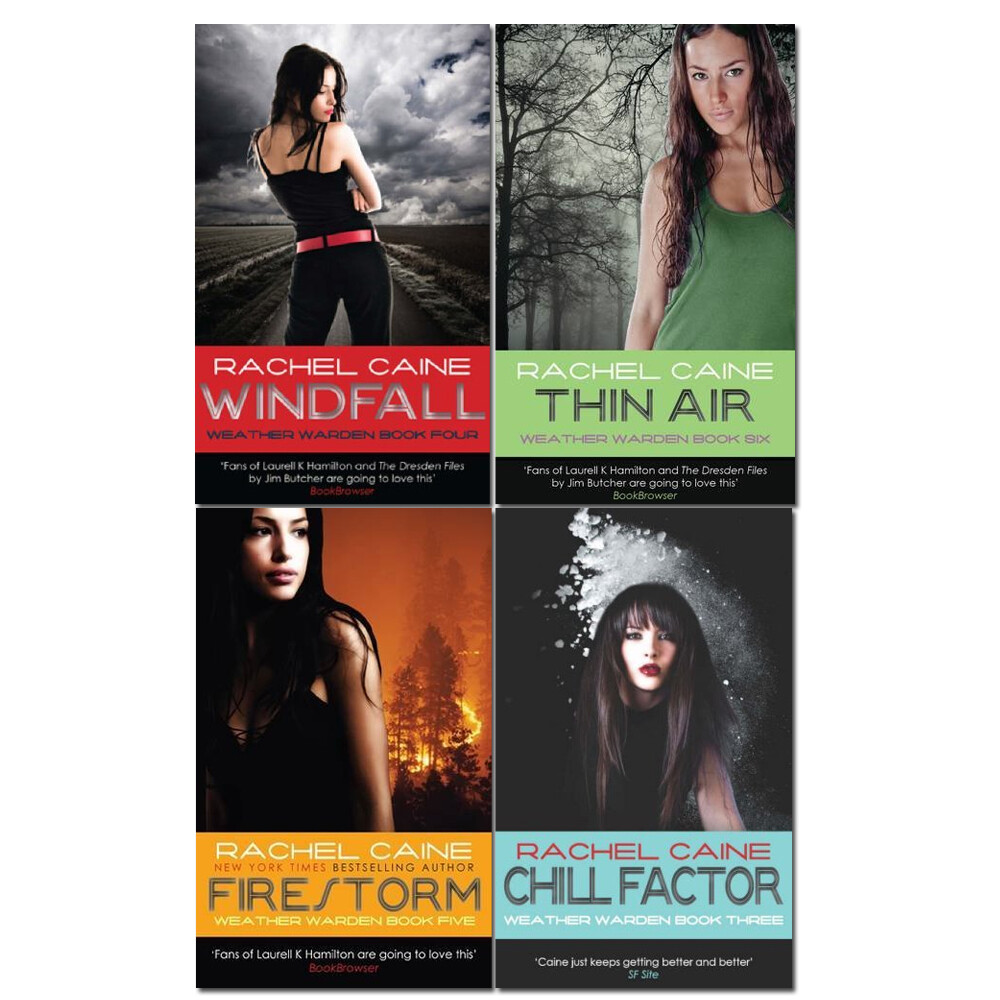 Rachel Caine Weather Warden series 4 books collection set Fiction pack ...