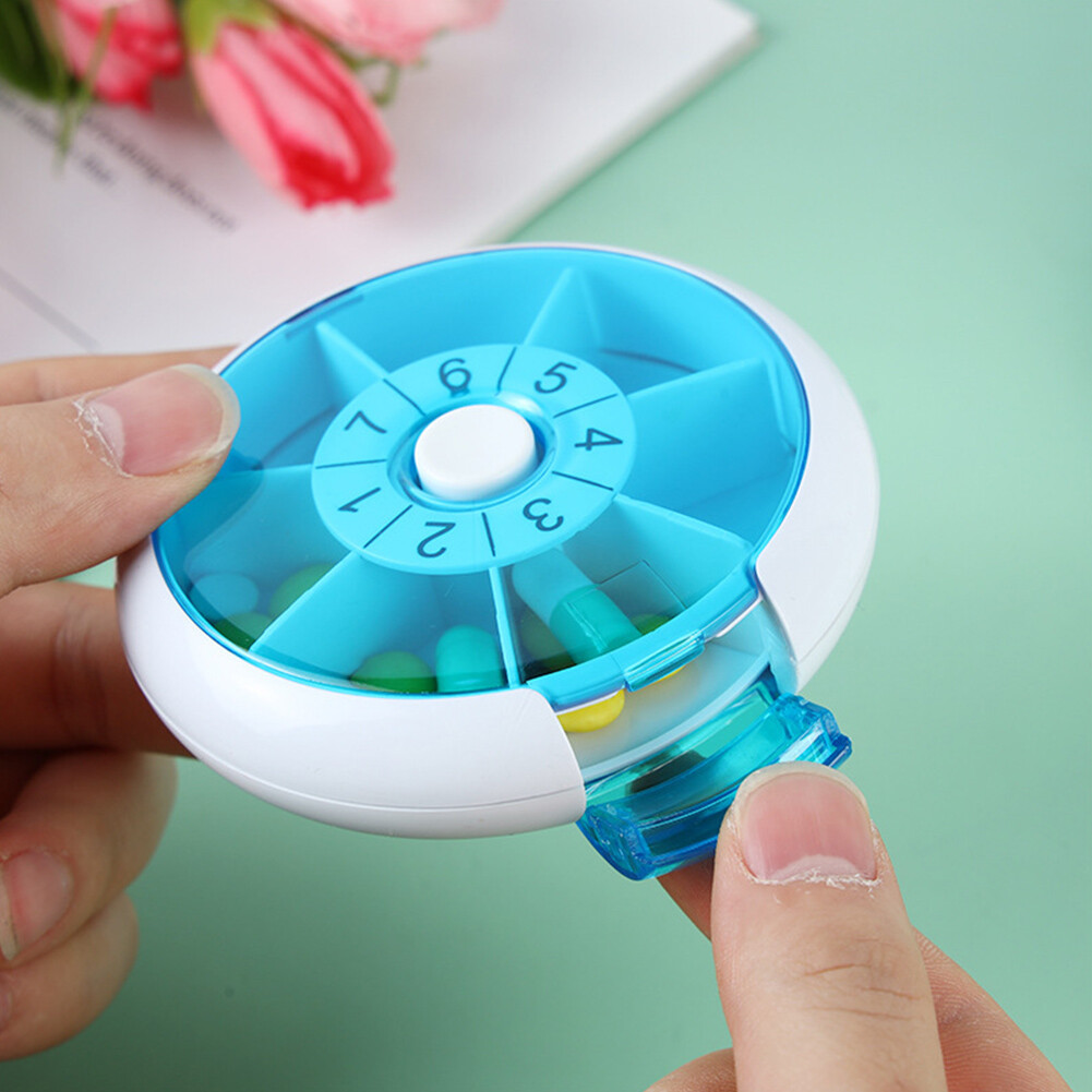 Pill Box Daily Organizer Dispenser Medication Reminder PP Multiple ...