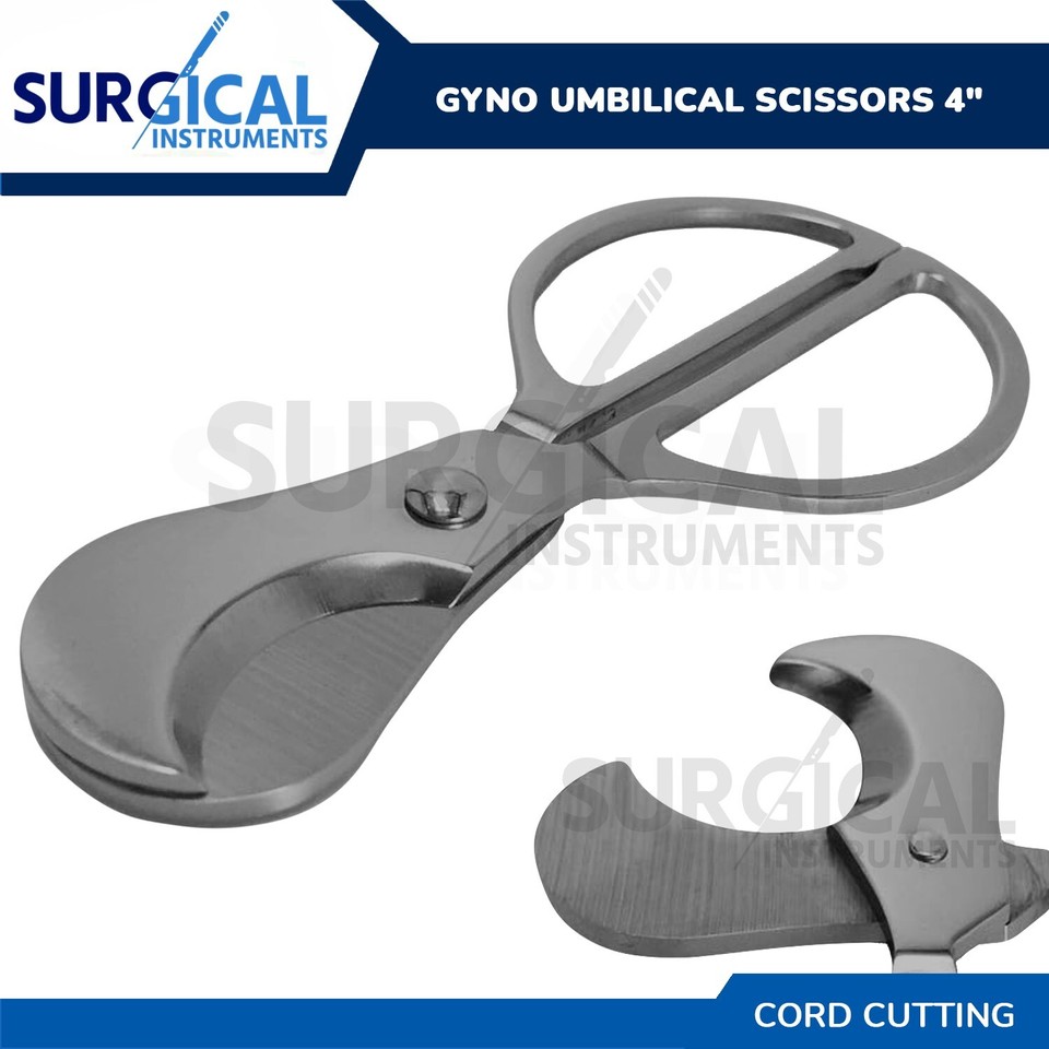 Surginstruments Gyno Umbilical Scissors 4" Cord Cutting Gynecology ...