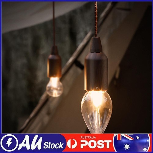 COB LED Camping Bulb Light 80LM Vintage Pull Cord Light Bulb 1200mAh ...
