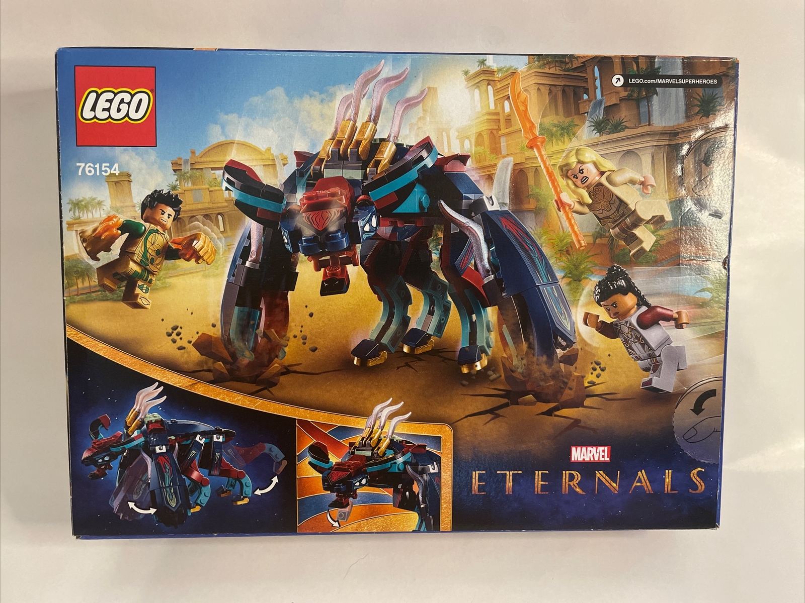 LEGO Marvel Super Heroes Eternals 76154: Deviant Ambush! (Brand New ...
