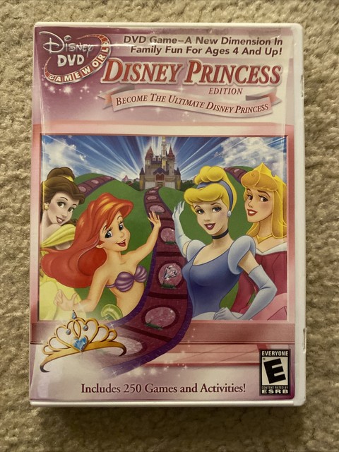 Disney DVD Game World: Disney Princess Edition (DVD, 2006) for sale ...
