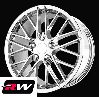 (2) 17x9.5"(2) 18x10.5" Chrome Wheels for 1993-2002 Firebird T/A C6 ZR1 ...