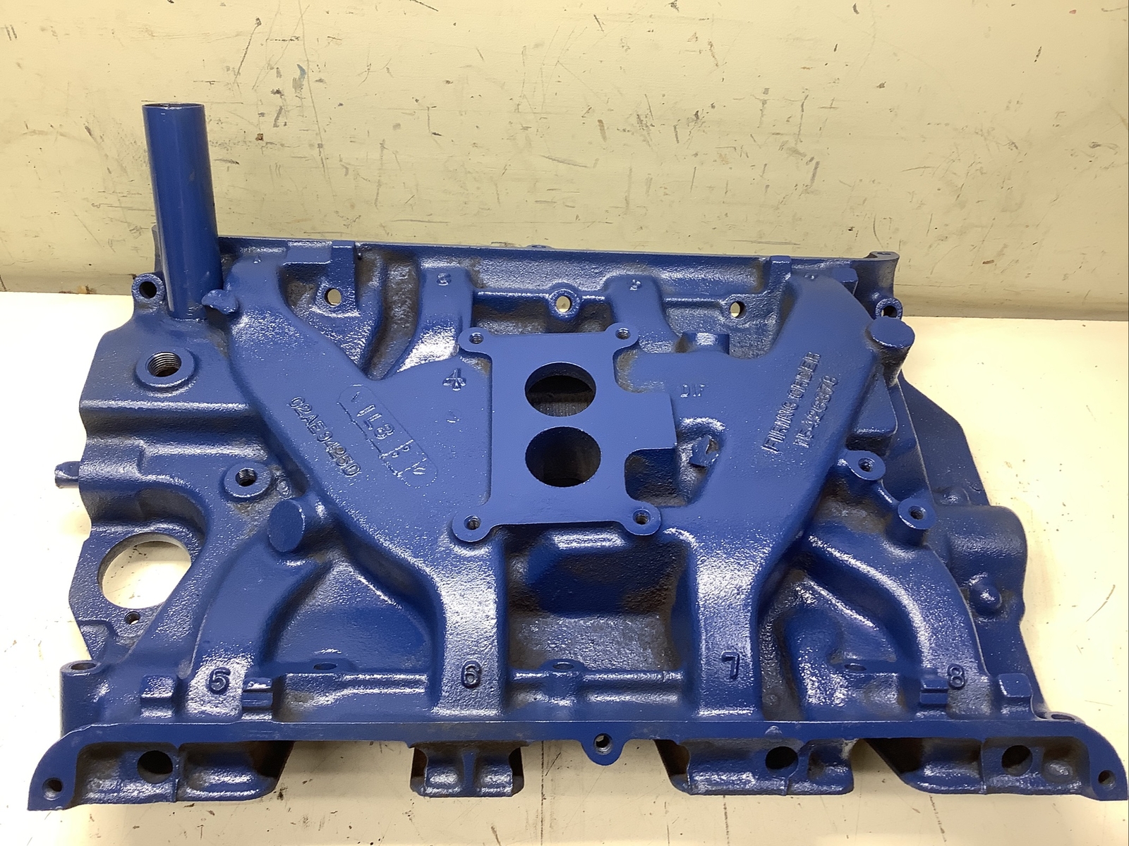 1962-1963 FORD FE 352 360 390CI 2 BARREL BBL INTAKE MANIFOLD - CODE 1L8 ...