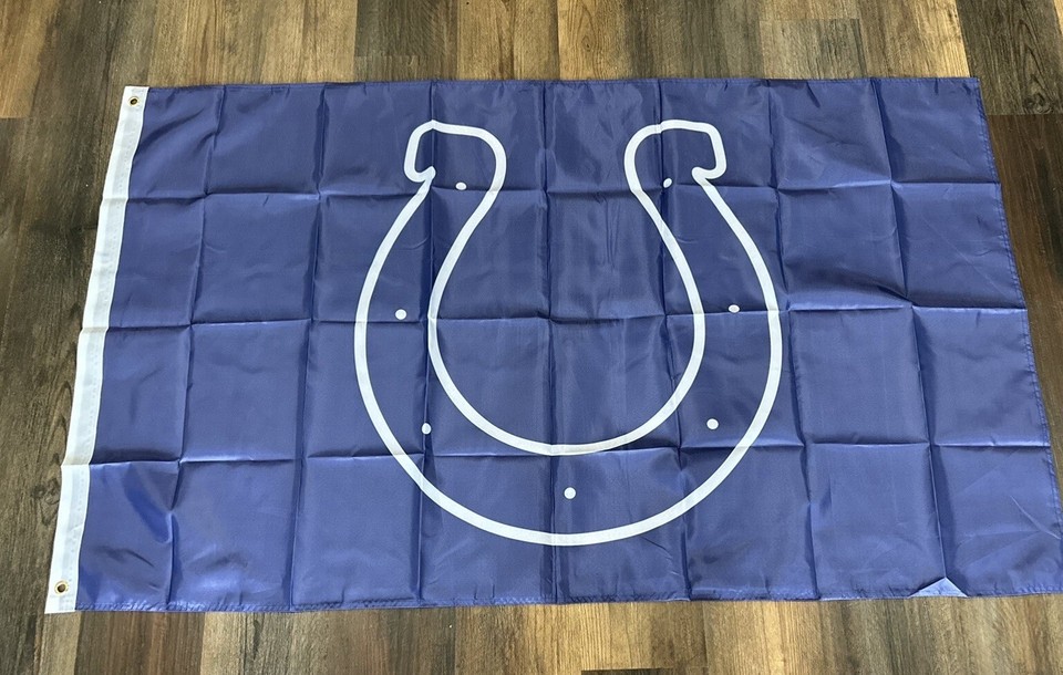 Indianapolis Colts Flag 3X5 Feet Banner NFL Team Flag Banner New Double ...