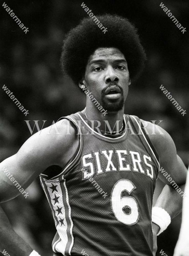 MD375 DR J Julius Erving Philadelphia 76ers Sixers 8x10 11x14 16x20 ...