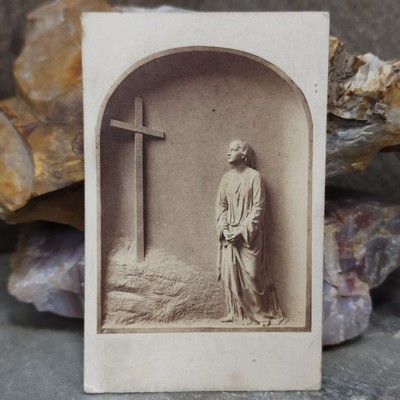 Antique Palmer Marbles Sculpture CdV Photograph Annesley & Ferris ...