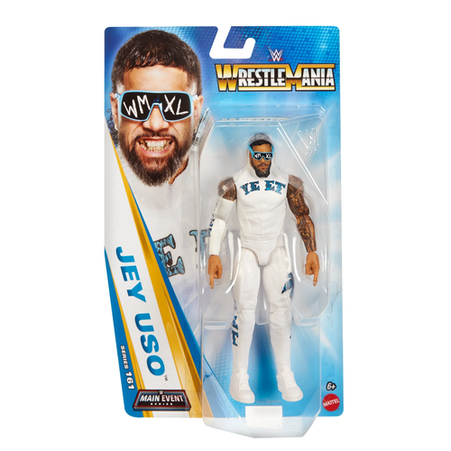 Jey Uso - WWE Mattel Wrestlemania Main Event Series 161 Basic NEW BNIB ...