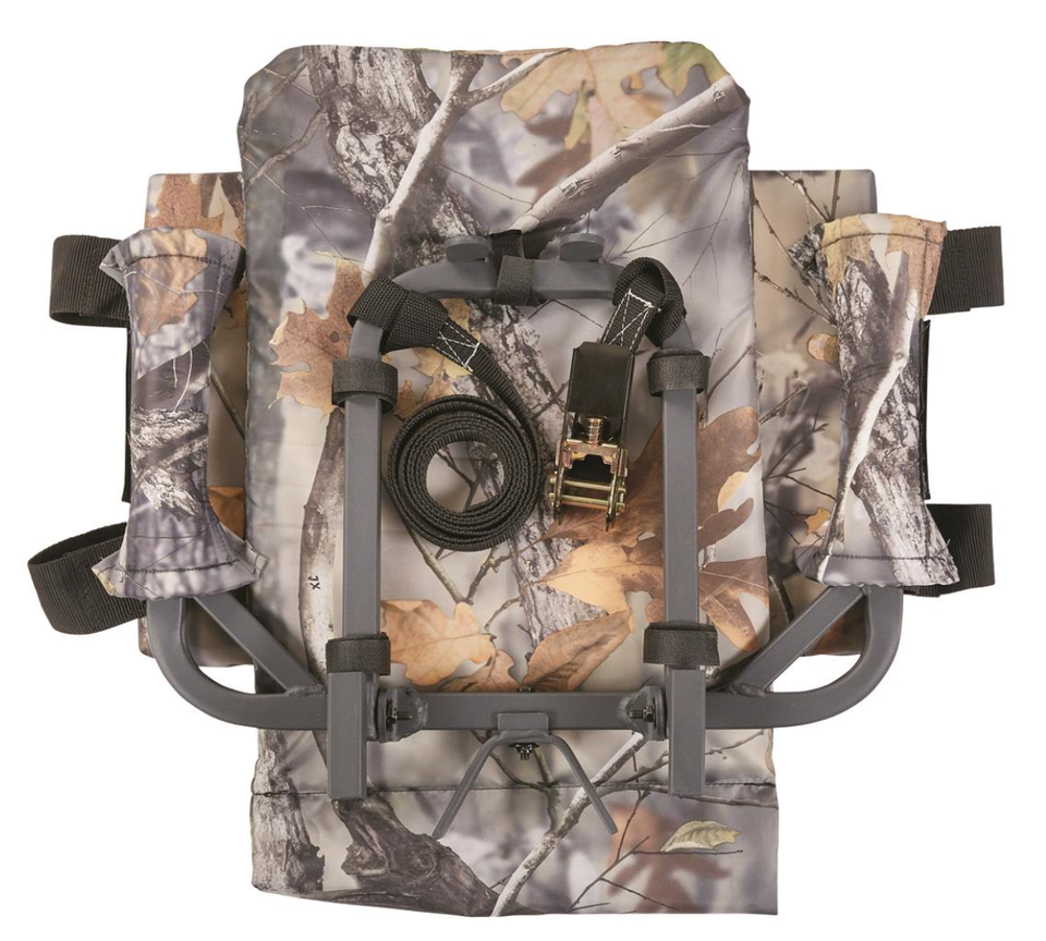 Deluxe Hunting Tree Stand Seat Folding Padded Chair 300 lb Capacity ...