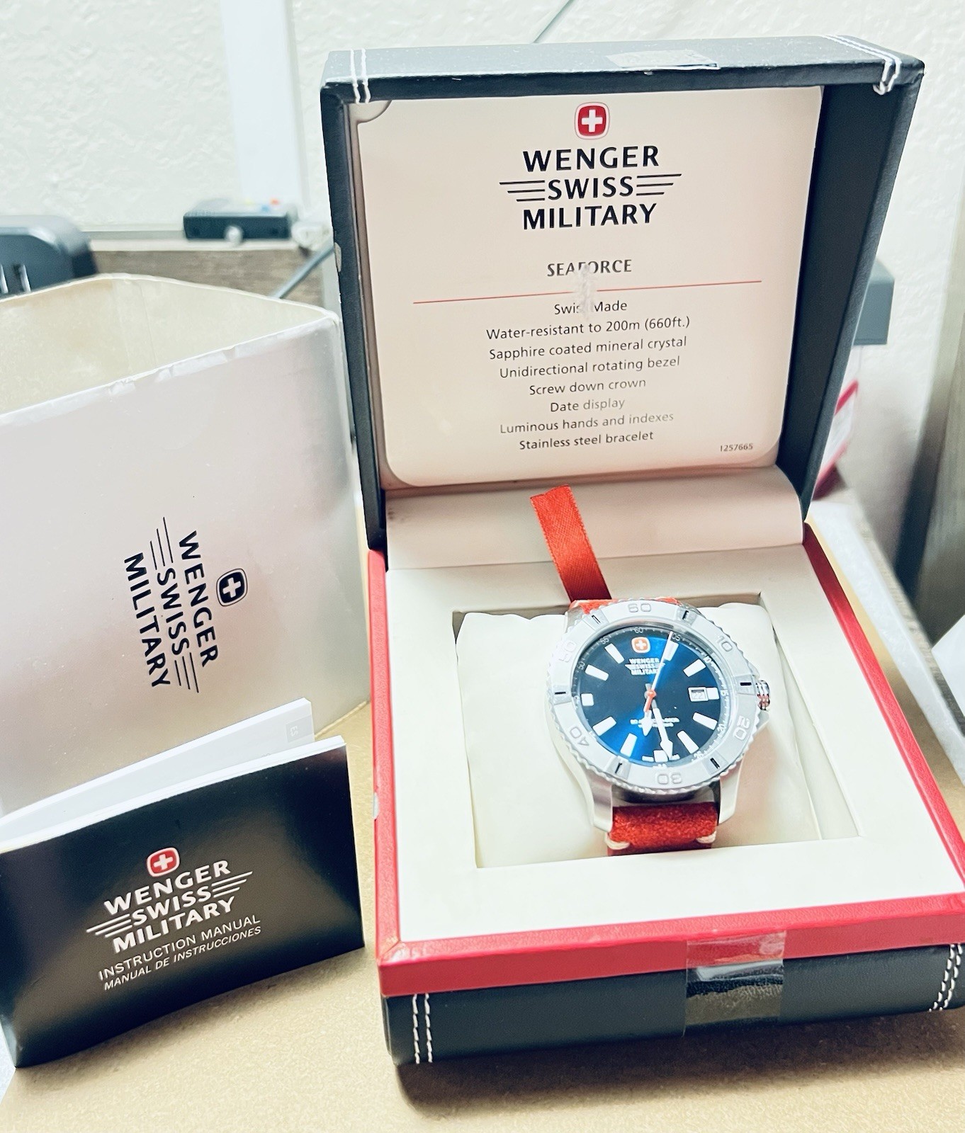 Wenger Swiss Army Men’s Seaforce Watch Blue - 01.904… - Gem