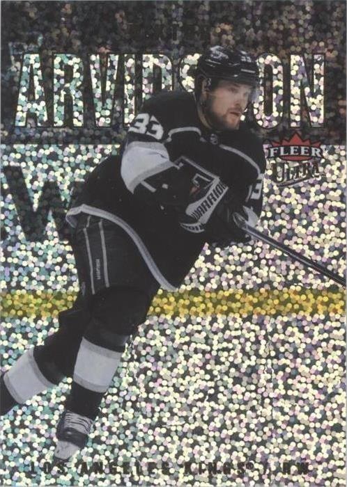 2021-22 Upper Deck Fleer Ultra - Viktor Arvidsson #117 Speckled Rainbow ...