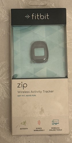 Fitbit Zip Wireless Activity Tracker Black Opened Box | eBay