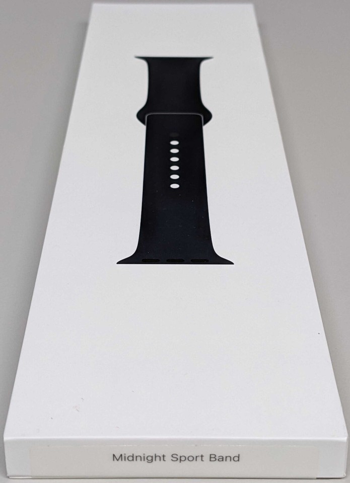 Genuine Apple Watch Sport Band(41mm)Midnight-M/L(Fits 150–200mm wrists ...