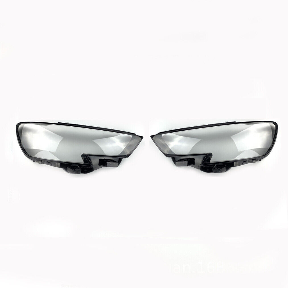 1Pair Car Transparent Lampshade Headlight Lens Fit For Audi A3 S3 2017 ...