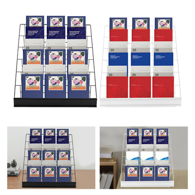 6 Tier Wire Countertop Rack Comic Book Rack Book Display Stand For ...