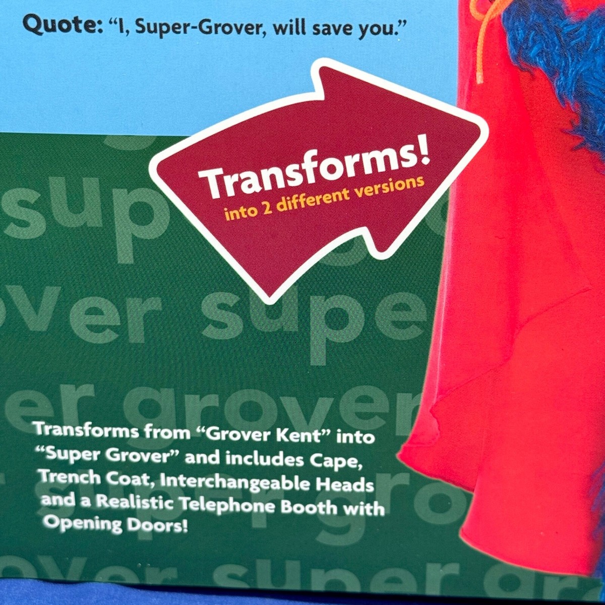Super Grover Quotes The Exciting Adventures Of Super Grover | Muppet