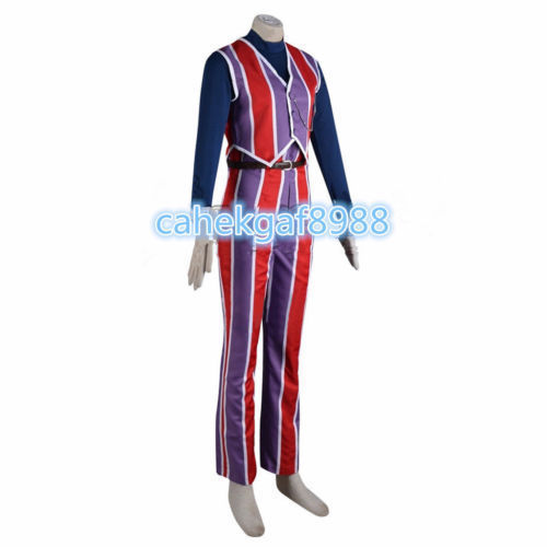 LazyTown Robbie Rotten RET Costume Cosplay Adult's Vest Pants Shirt Cos ...
