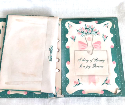 Vintage Charles of the Ritz Sachet Moss Rose Love Mottoes Complete | eBay