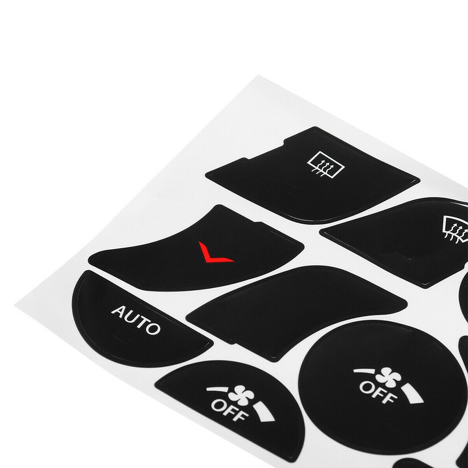 AC Climate Control Button Decal Sticker For Chrysler 200/300 2014 2015 ...