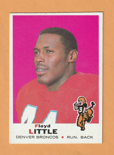 1969 Topps Football Floyd Little #250 NM | eBay