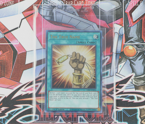 Yugioh Spell Card The True Name LED7-EN014 1st Edition Ultra Rare | eBay