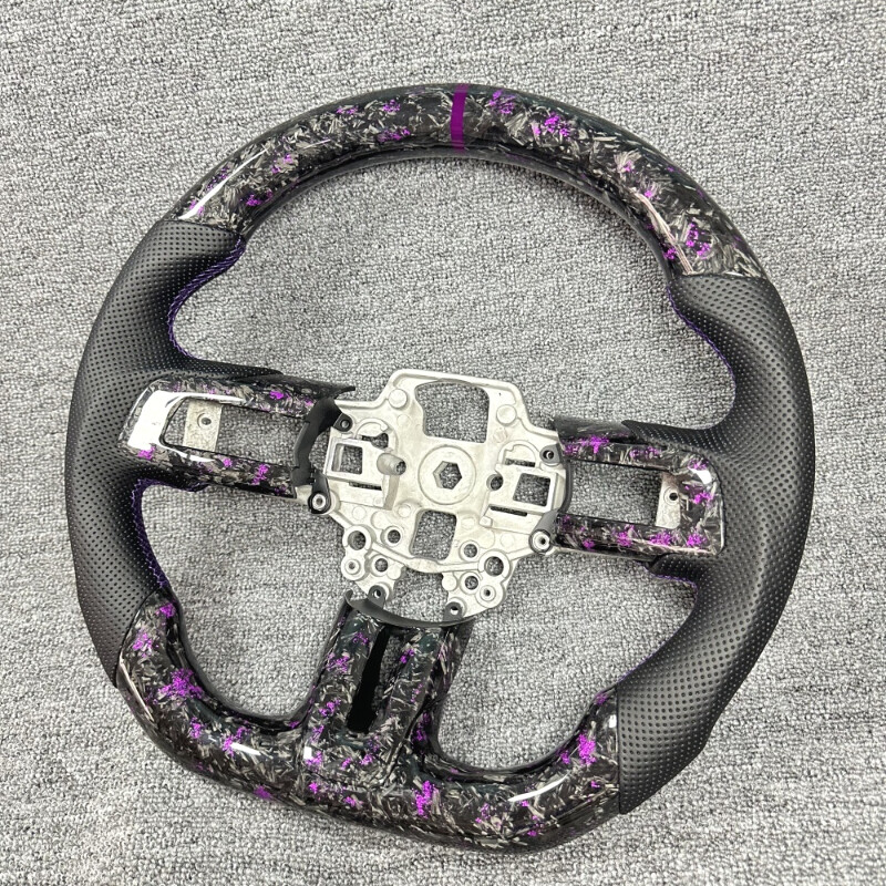 2015-2023 Ford Shelby Mustang For Purple Forged Real Carbon Fiber ...