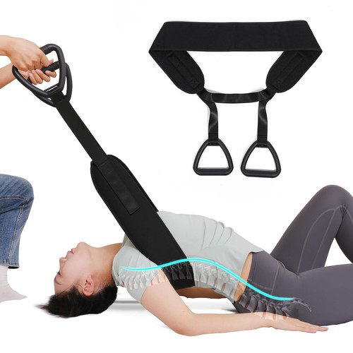 Fanwer Spinal Decompression Devices Lumbar Traction Low Back Stretcher ...