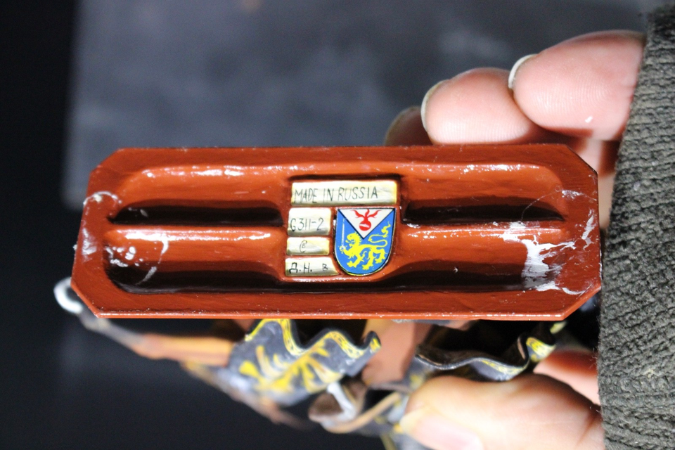 ST.PETERSBURG AEROART MEDIEVAL KNIGHT WITH BUGLE # G311.2 W/ BOX ...