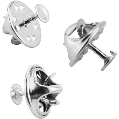 100pcs DIY Tie Tacks Pin Handmade Needle Back Lock Keepers Clasp Home ...