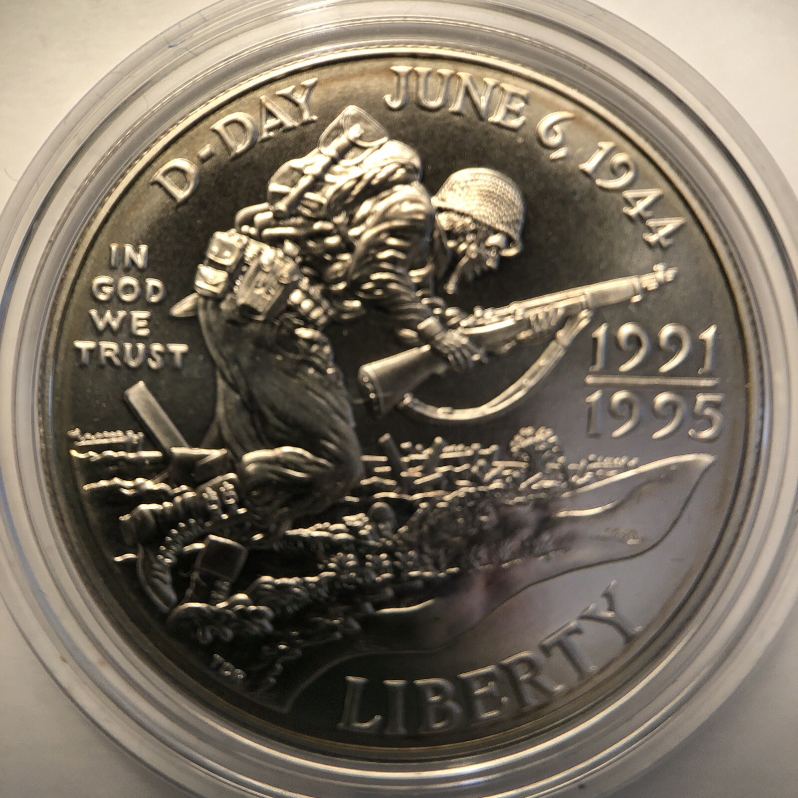 1991-1995 World War II 50th Anniversary Commemorative Two-Coin ...