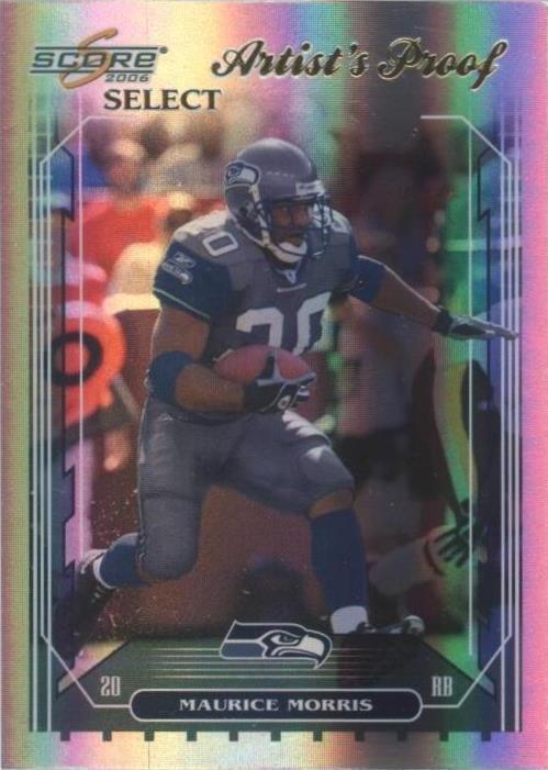 2006 Score Select - Maurice Morris #248 Artist's Proof /32 for sale ...