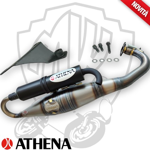 Complete Racing Exhaust Kit Lightweight Piaggio Vespa ET2 - 50 CC ...