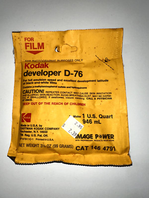 Kodak D-76 Developer Makes 1 Quart | eBay