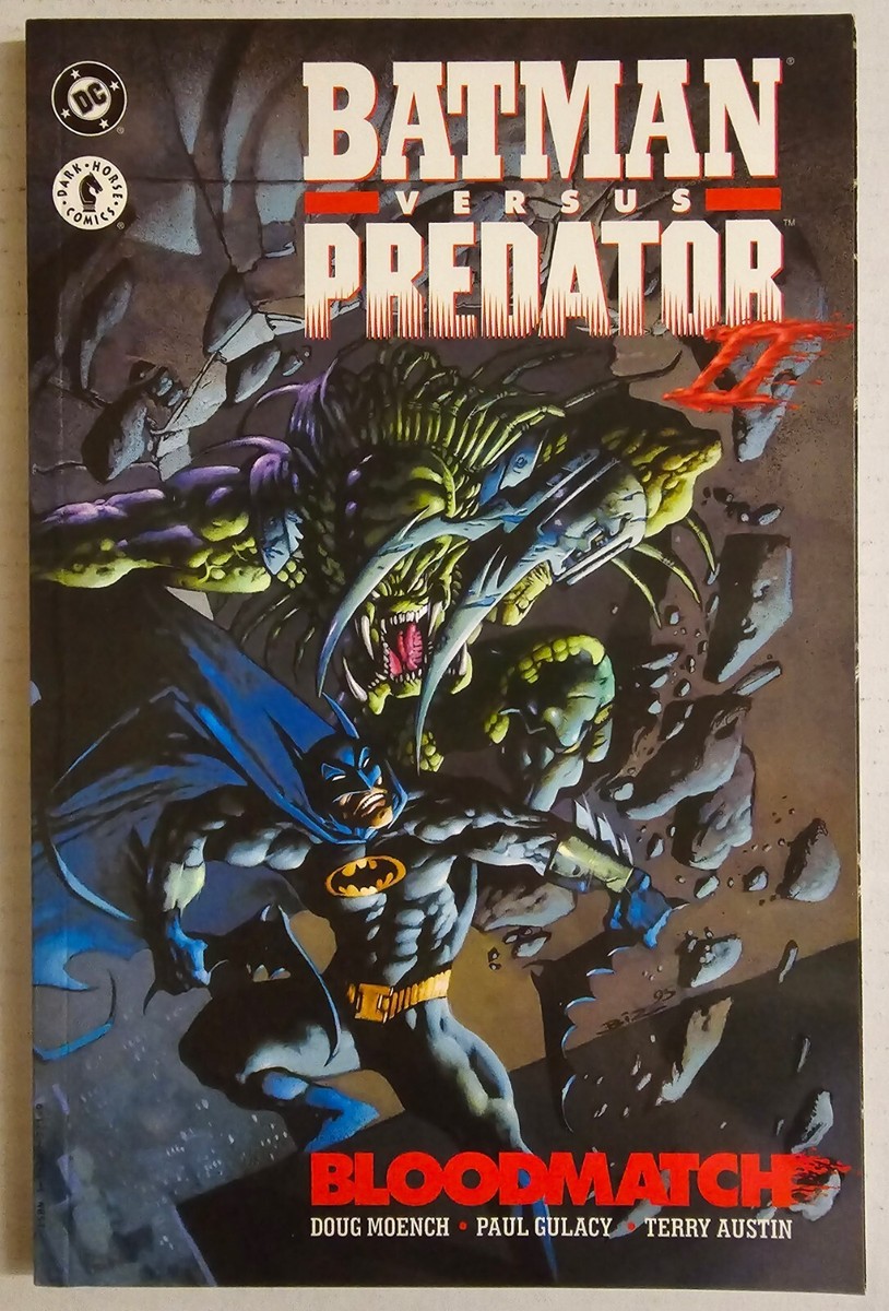 Batman Vs Predator Comic Book Series