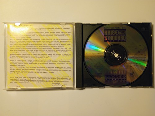 2 CD lot Promise Keepers Worship for Men Raise the Standard Part One ...