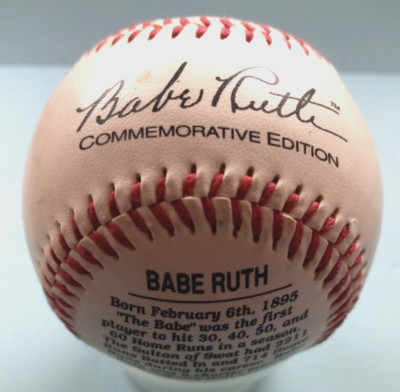 Babe Ruth 100th Anniversary Commemorative Baseball | eBay