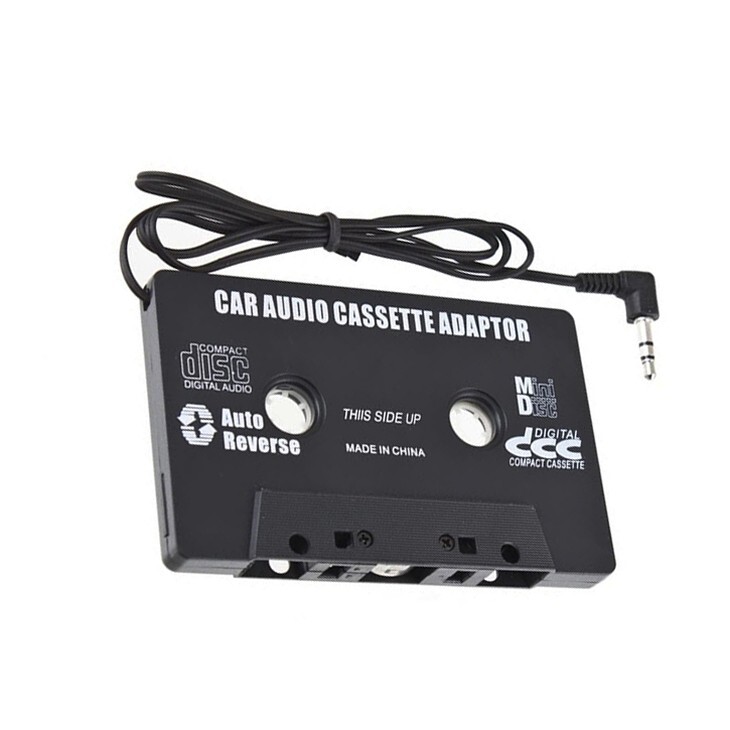 Car Audio Cassette Adaptor Stereo Tape Converter For MP3 CD MD DVD IPOD ...