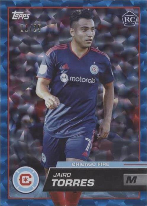 2023 Topps MLS - Jairo Torres #143 Blue Icy Foil /25 (RC) for sale ...