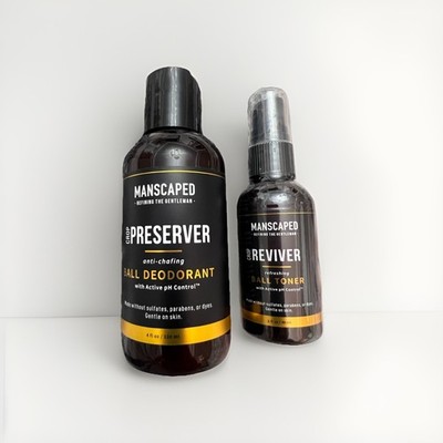 Brand New Manscaped Ball Toner Reviver & Ball Deodorant Preserver For ...