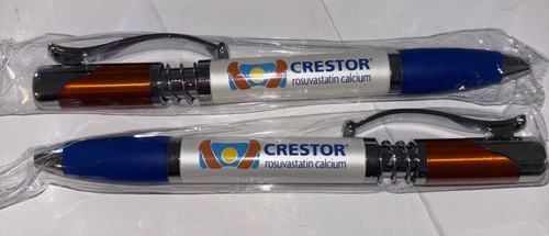 Crestor drug rep pharmaceutical pens Heavy Individually Wrapped Set Of ...