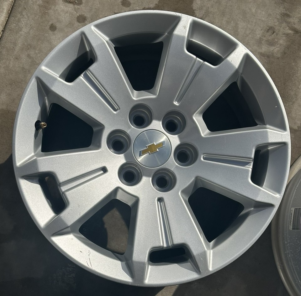 SET CHEVROLET GMC CANYON COLORADO TRUCK ALLOY WHEELS 17x8 17" RIMS 17 ...