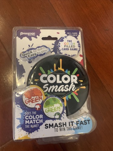 Pressman Color Smash Color Filled Card Game - New F1 21853030150 | eBay