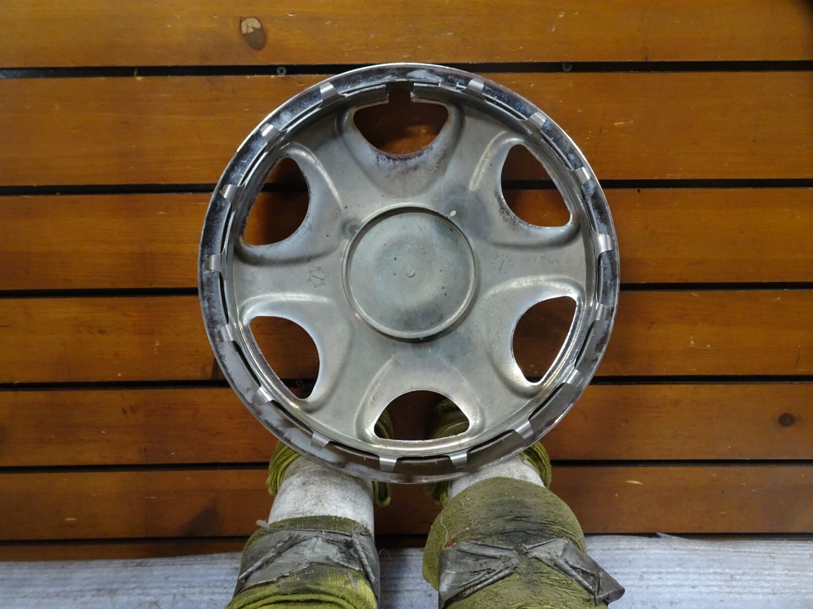 One Toyota Tercel Hawk 13" 6-Slot Chrome Hubcap Wheel Cover 1995 1996 ...