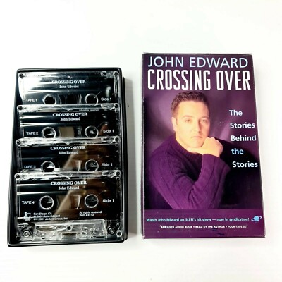 John Edward Crossing Over The Stories Behind the Stories 4x Cassettes ...