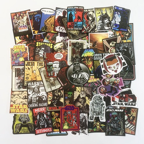 200Pcs Star Wars Vinyl Stickers Pack Bomb Laptop Skateboard Luggage ...
