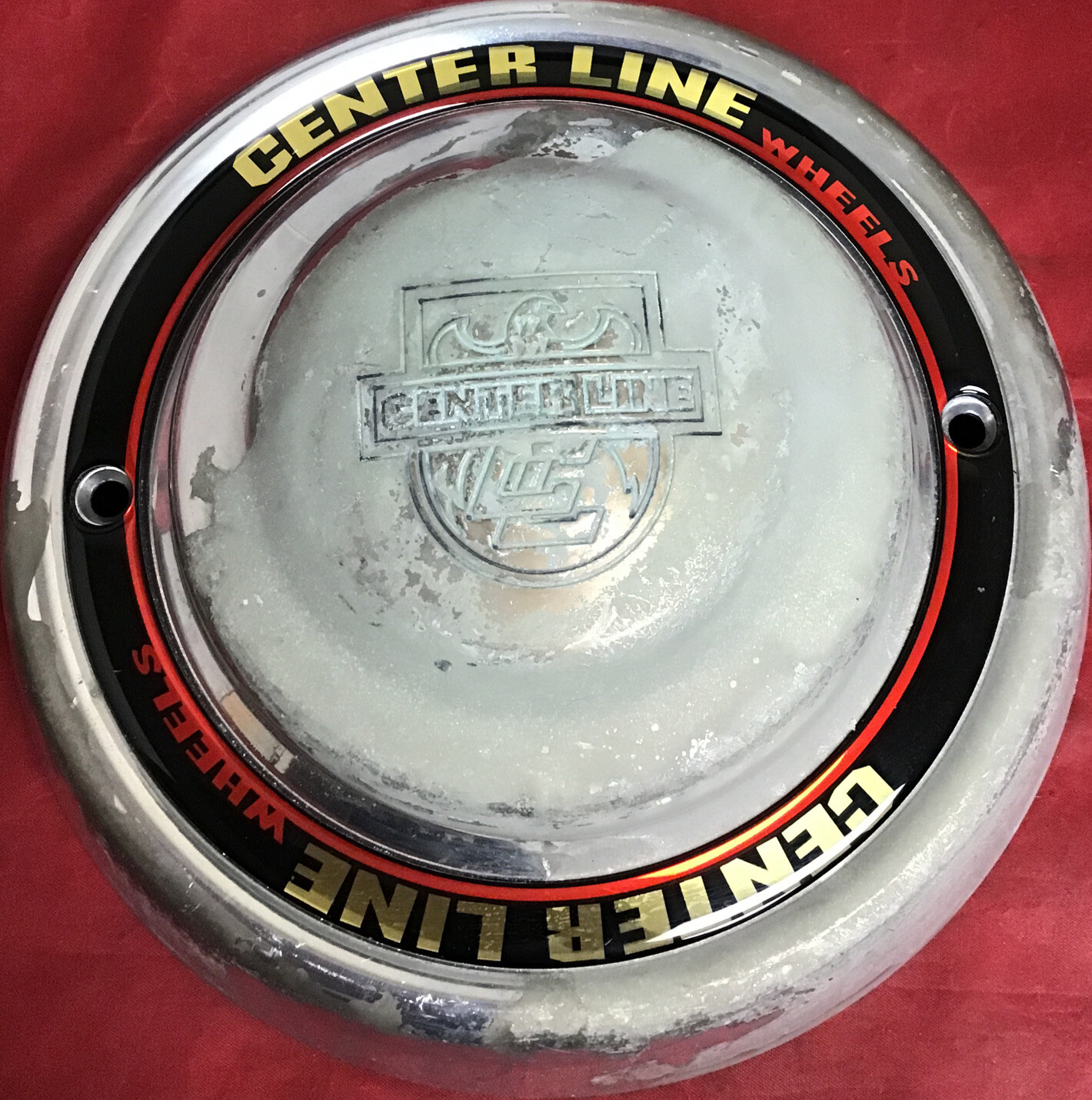 ONE USED CENTERLINE WHEELS CHROME CUSTOM CENTERCAP NO P/N 12723 | eBay